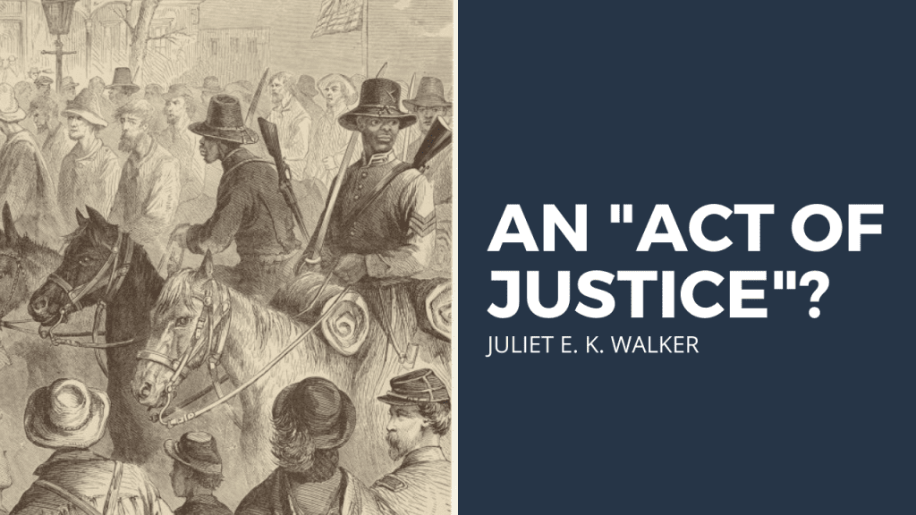 An "Act of Justice"? - Not Even Past