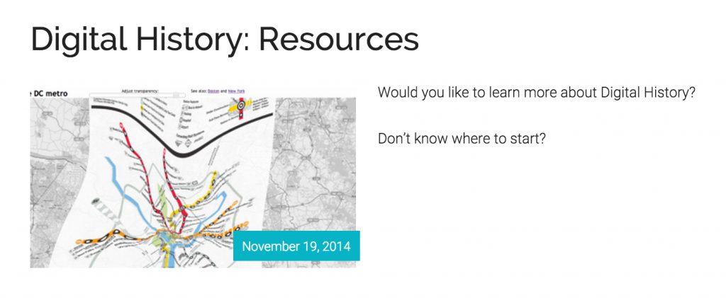 Public and Digital: Doing History Now - Not Even Past