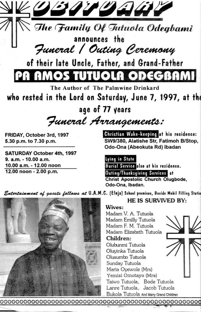 Between Traditions: A Nigerian Writer’s Funeral - Not Even Past