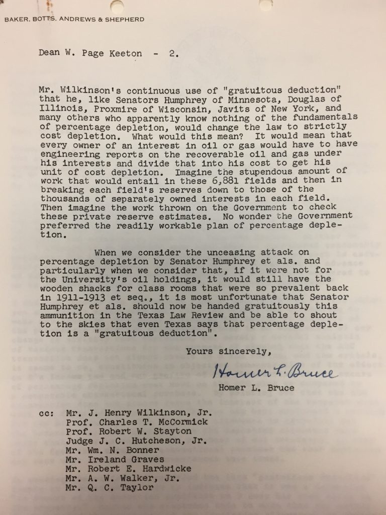 Dean Page Keeton and Academic Freedom at UT Austin: Three Archival ...