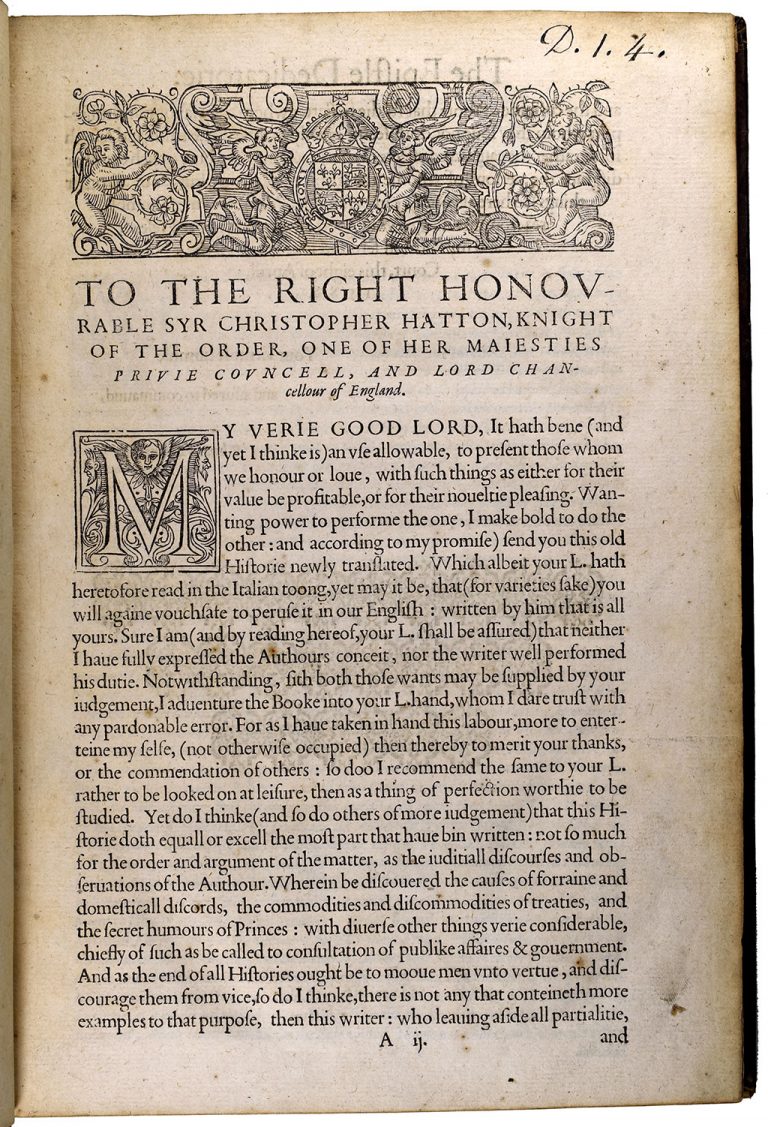 Primary Source: Patronage and Power in Machiavelli and the Elizabethan ...