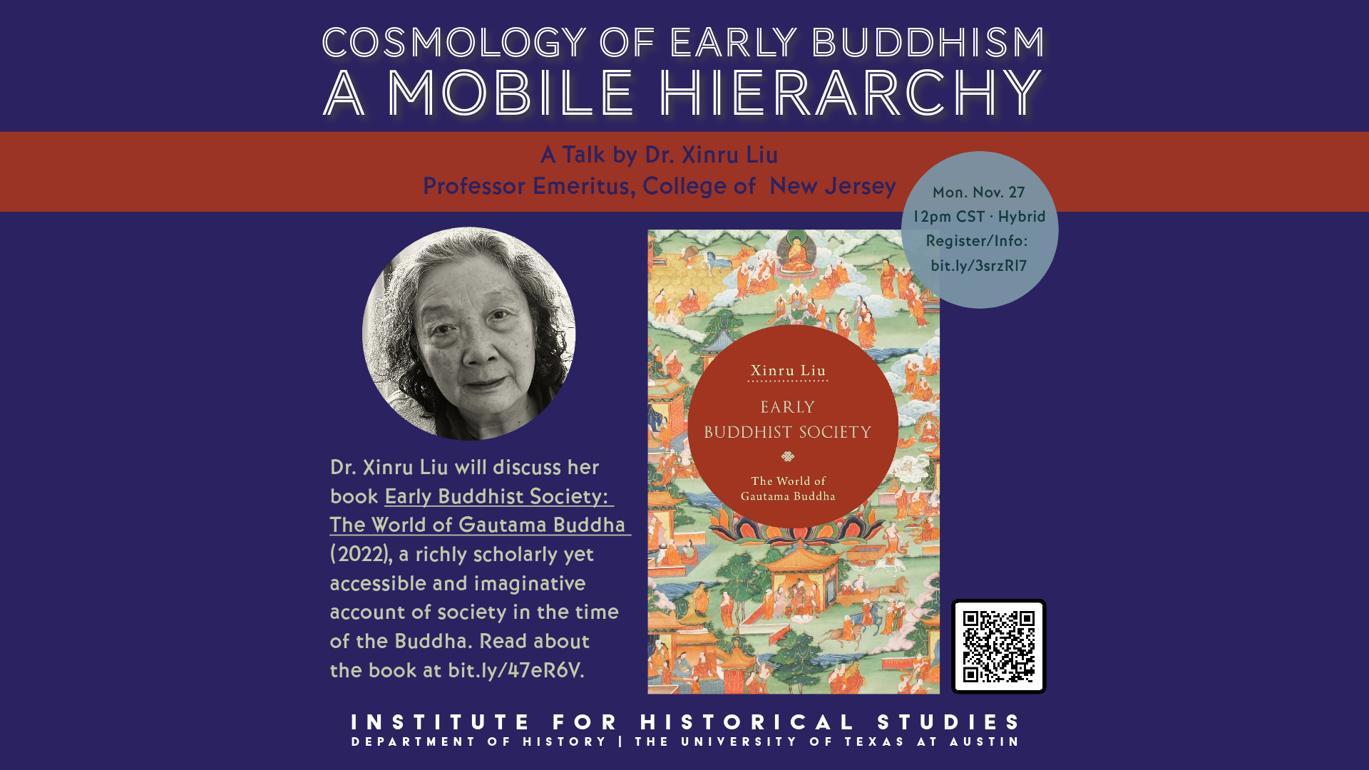 IHS Discussion: "Cosmology of Early Buddhism - A Mobile Hierarchy" by ...